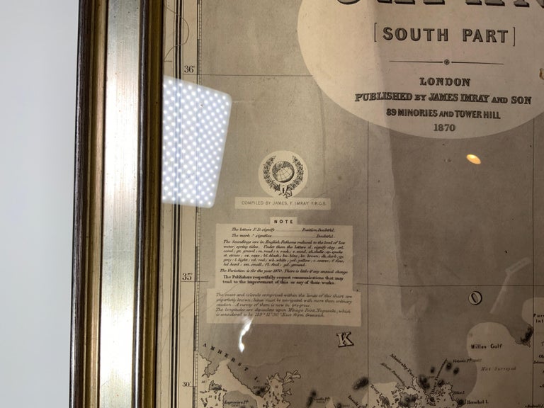 Chart of Japan by James Imray and Son For Sale at 1stDibs