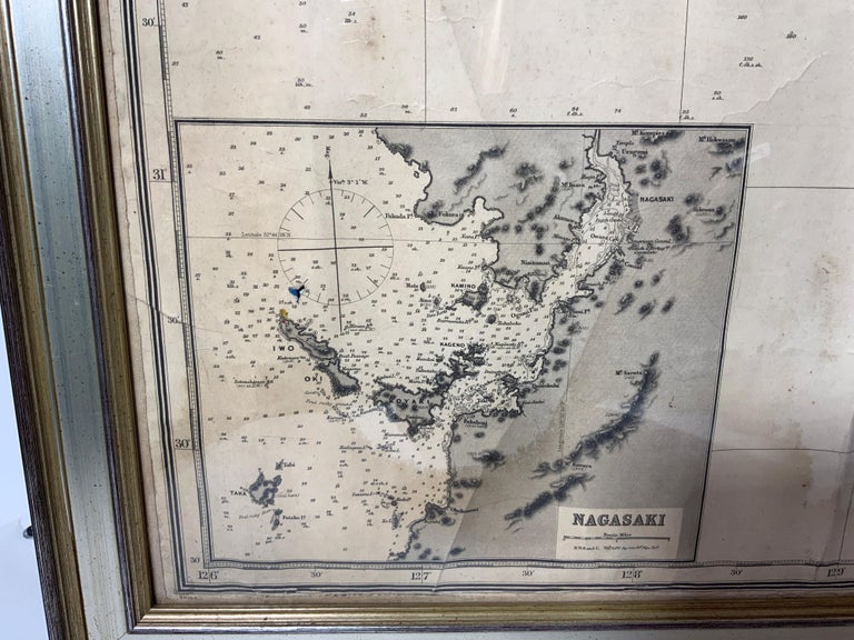 Chart of Japan by James Imray and Son For Sale at 1stDibs