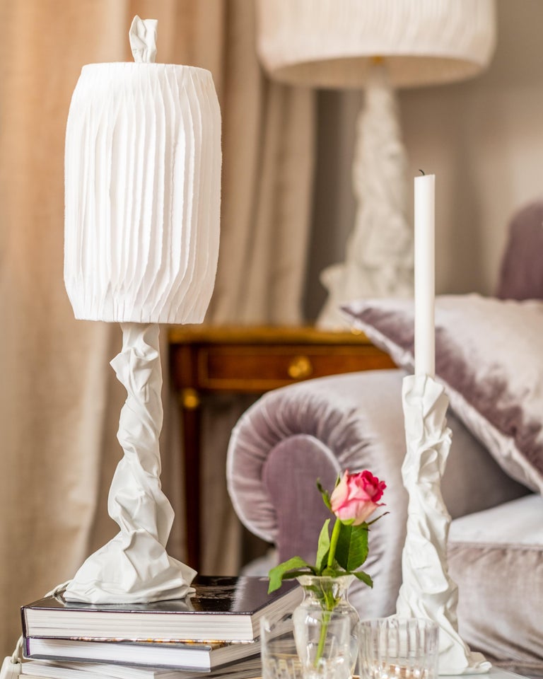 Charta Alba Mini Table Lamp by Studio Palatin For Sale at 1stDibs