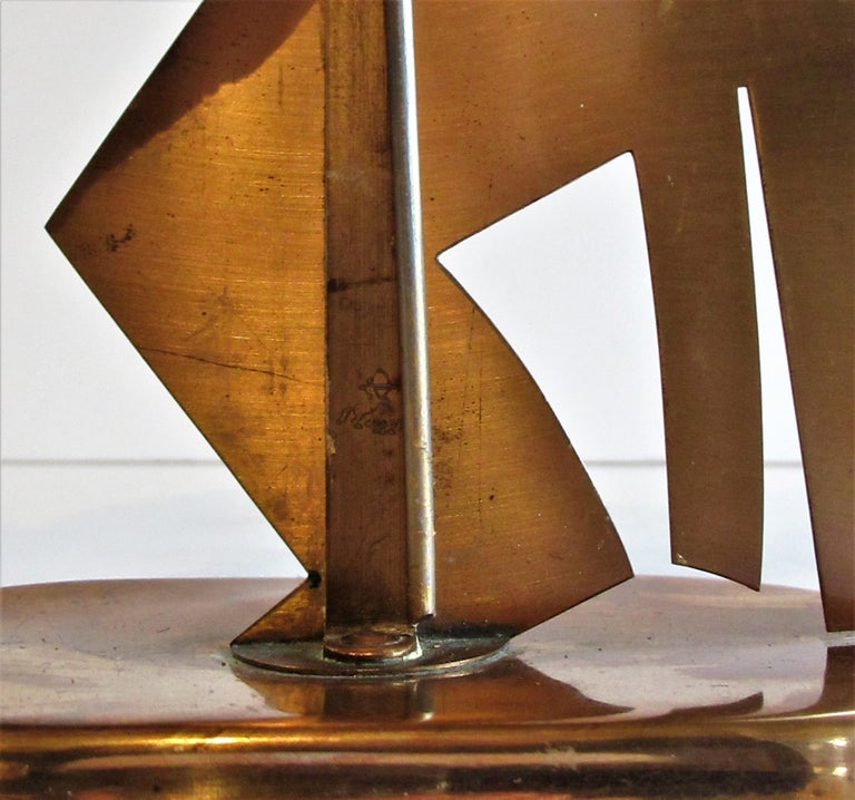 American Art Deco Copper Pretzel Man by Lurelle Guild for Chase at 1stDibs