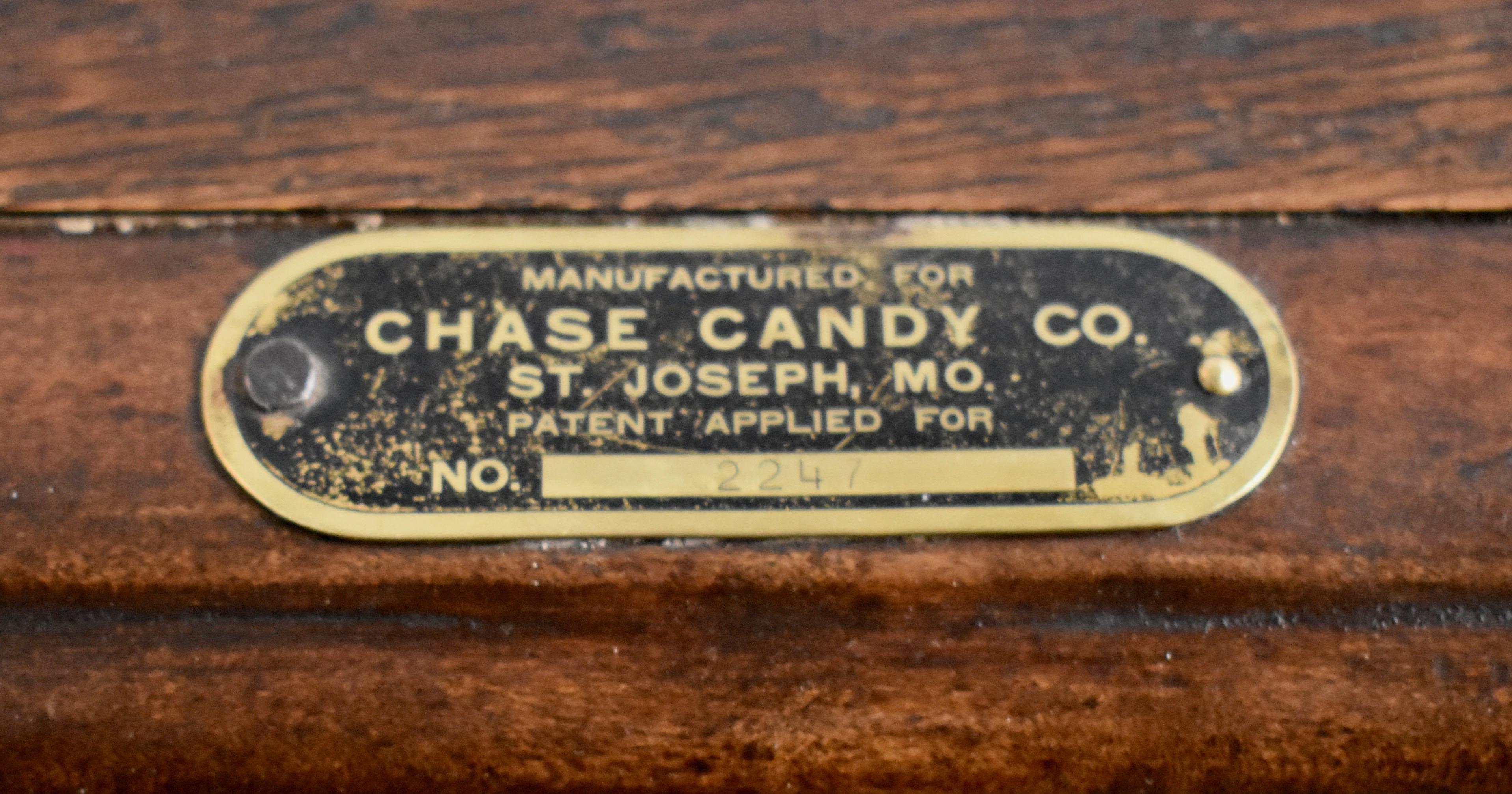 Chase Candy Company Display Case at 1stDibs