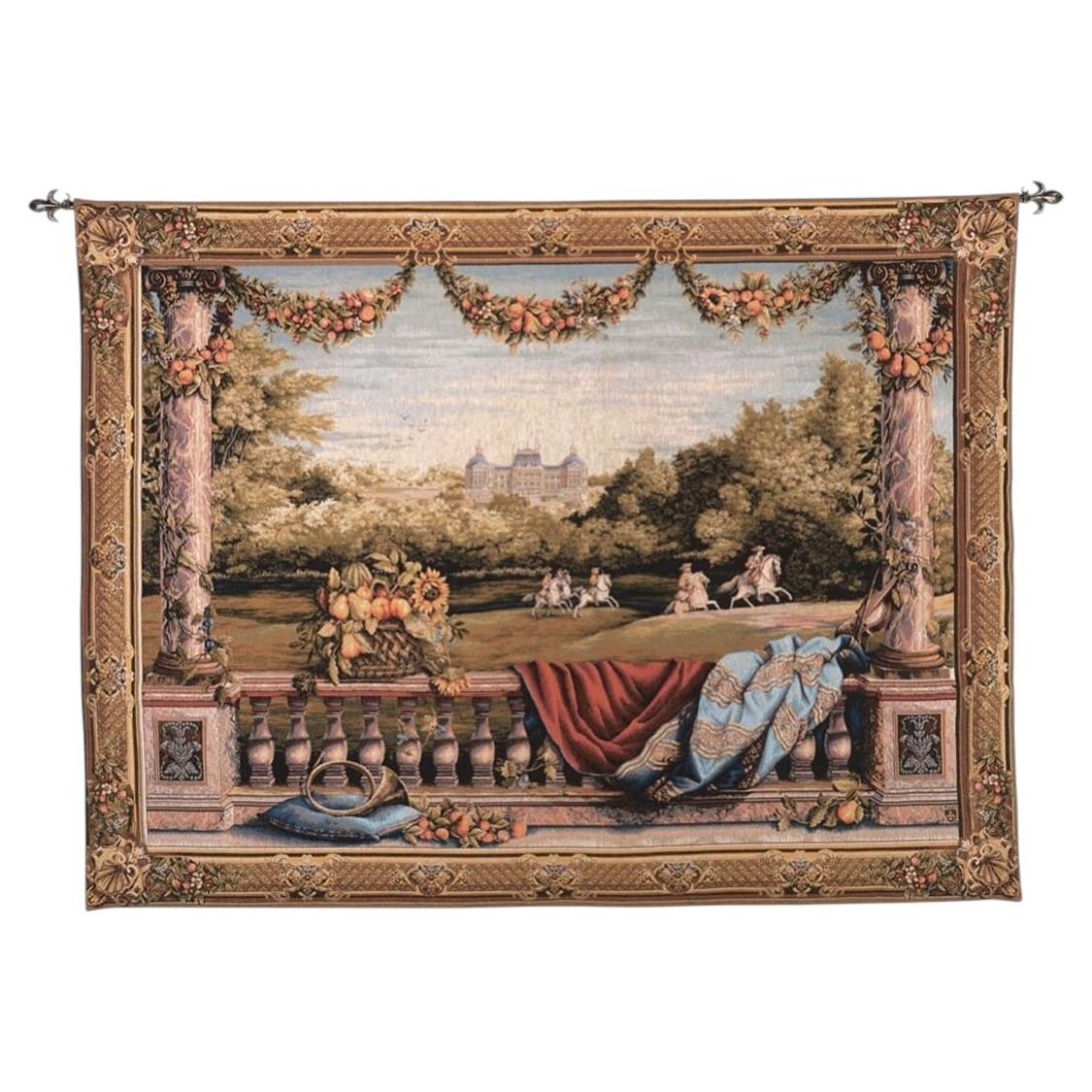 Emperor Maximilian Hawking Left Tapestry - 5'8" x 4'0" For Sale at 1stDibs