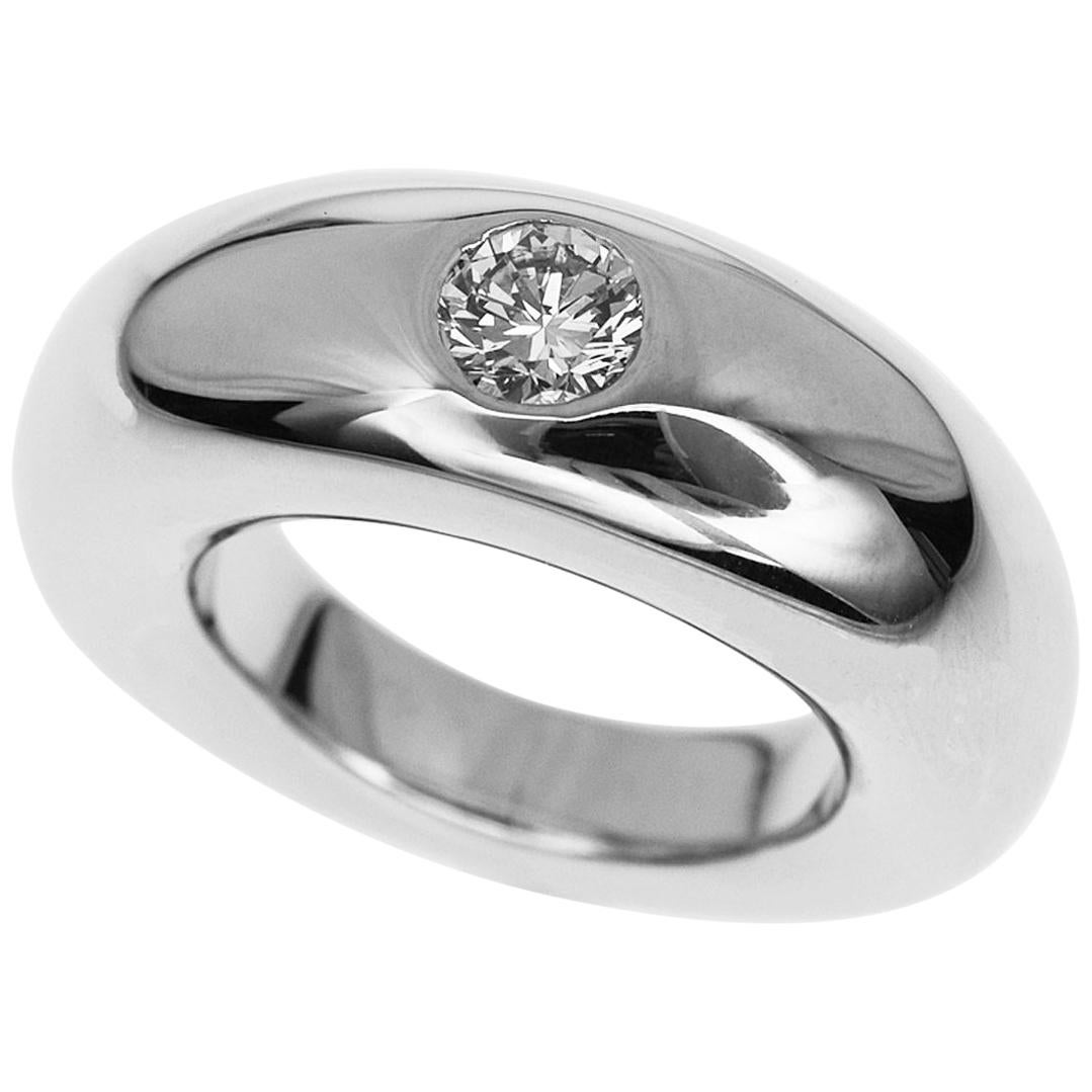 Chaumet Ruby and Yellow Gold Designer Ring at 1stdibs