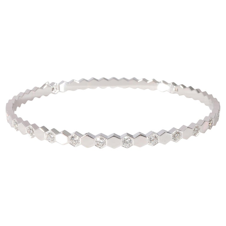 Chaumet Bee My Love Diamond Bracelet in 18k White Gold 0.95 CTW For ...