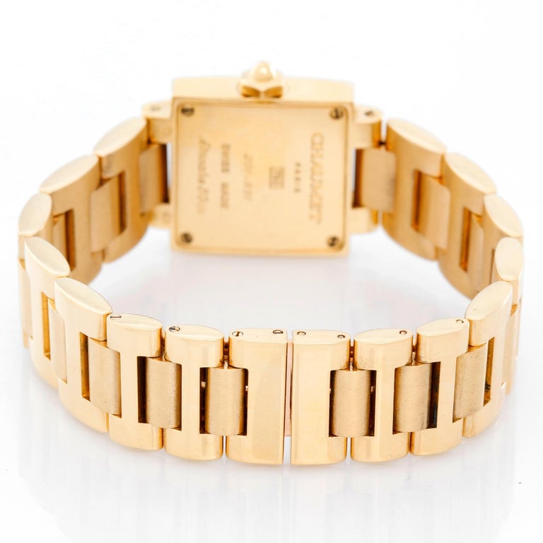 Chaumet Carree 18 Karat Yellow Gold Ladies Watch at 1stDibs | chaumet ...