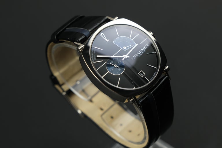 Chaumet Dandy Reserve De Marche 18K White Gold Stem Wind Wristwatch 94/ ...