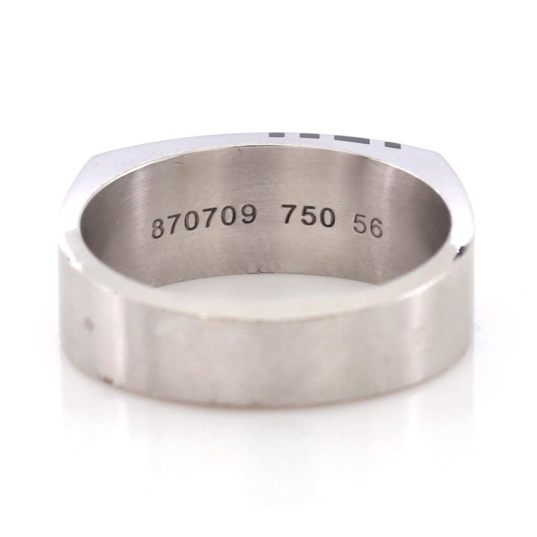 Chaumet Dandy Ring 18k White Gold For Sale at 1stDibs