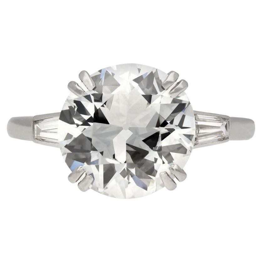 Chaumet Diamond Cluster Ring, French, circa 1935 For Sale at 1stDibs
