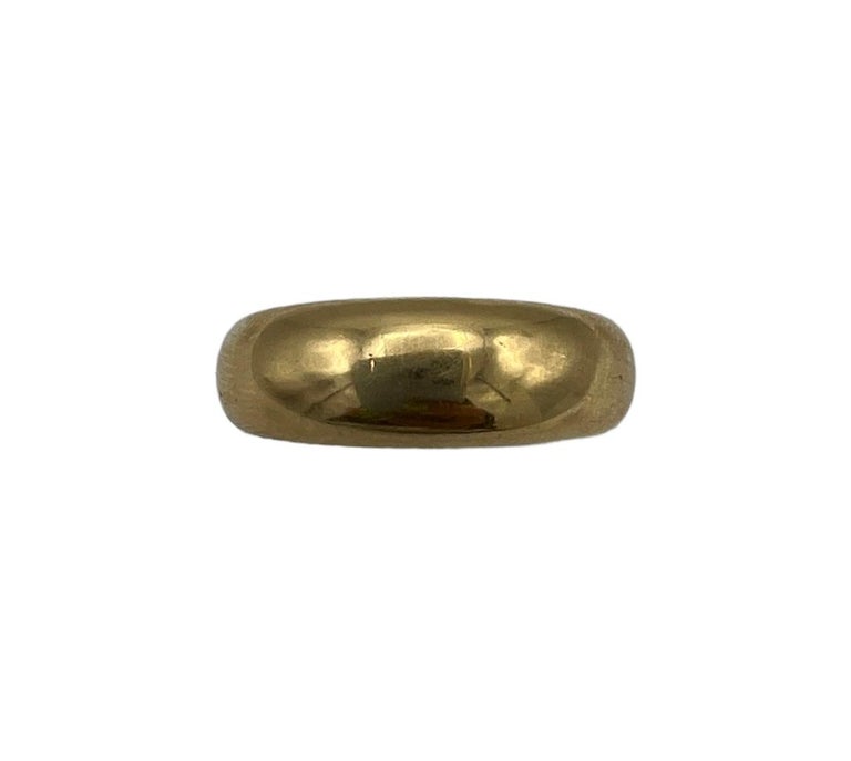 Chaumet Paris 18k Gold Band Ring For Sale at 1stDibs