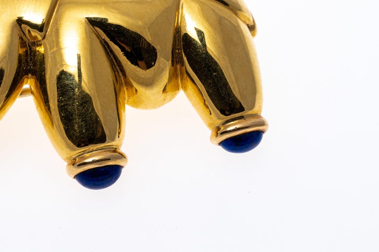 Chaumet Paris 18k Yellow Gold Sapphire, Diamond and Lapis Rhinoceros ...