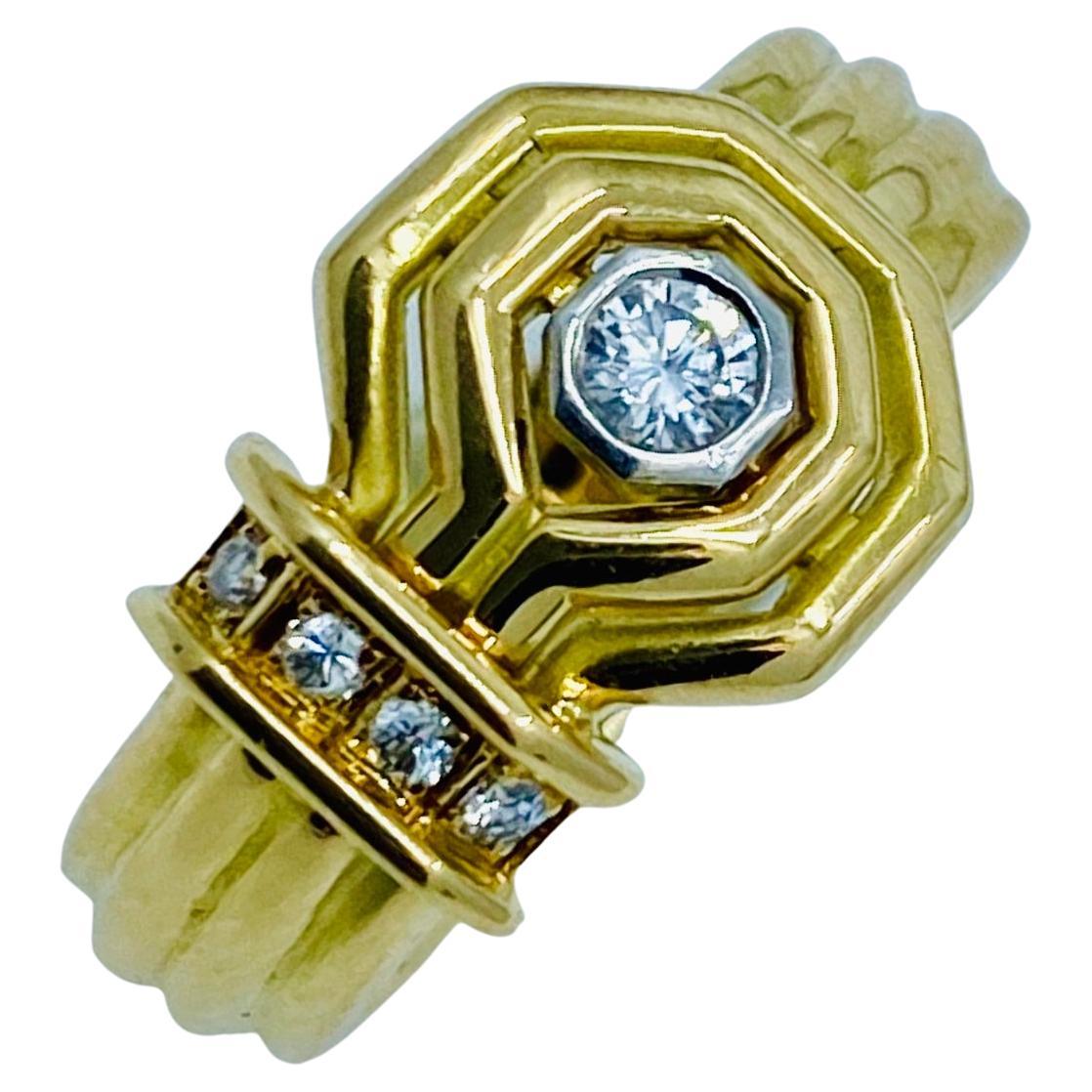 Customizable Genuine Pink Sapphire and Diamond Designer Stackable Ring ...