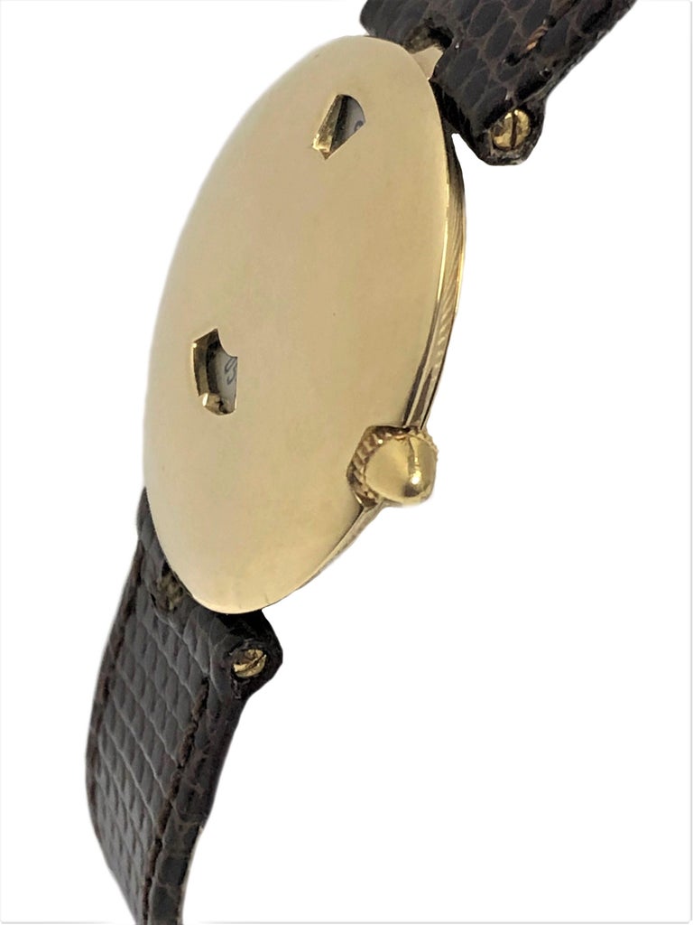 Chaumet Paris Ladies Yellow Gold Jump Hour Quartz Wrist Watch at ...