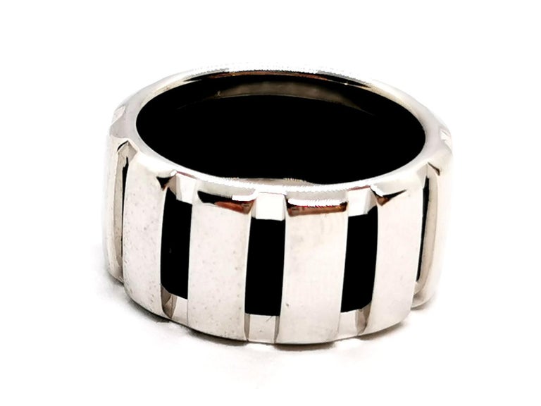 Chaumet Ring Class One White Gold Diamond For Sale at 1stDibs