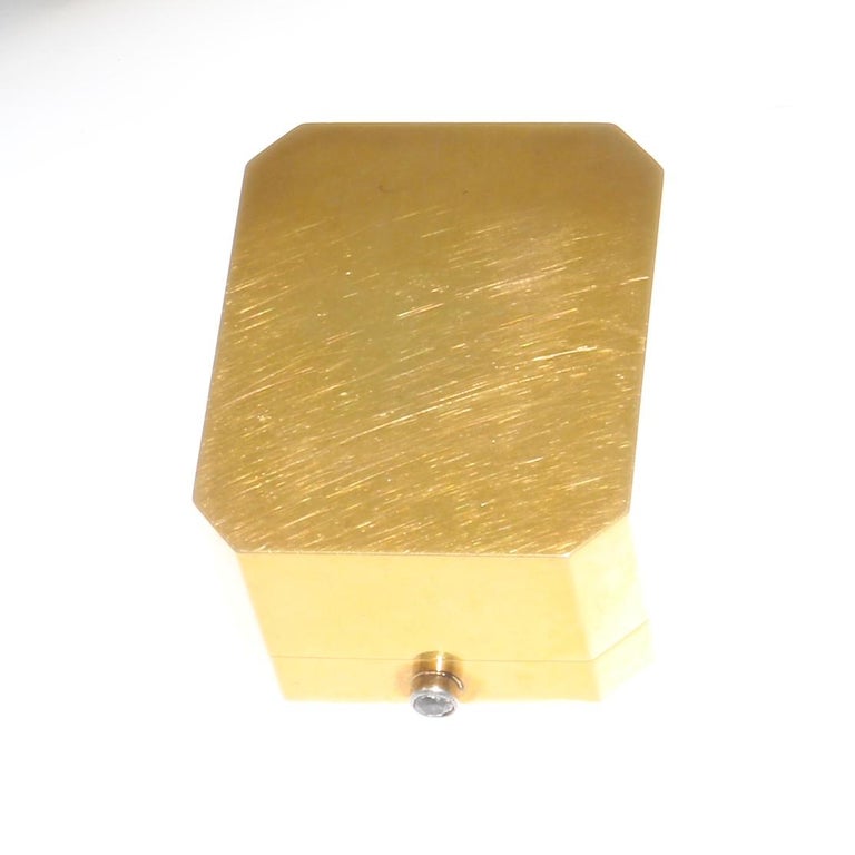 Chaumet Vintage Rock Crystal Diamond Gold Box at 1stDibs | black and ...