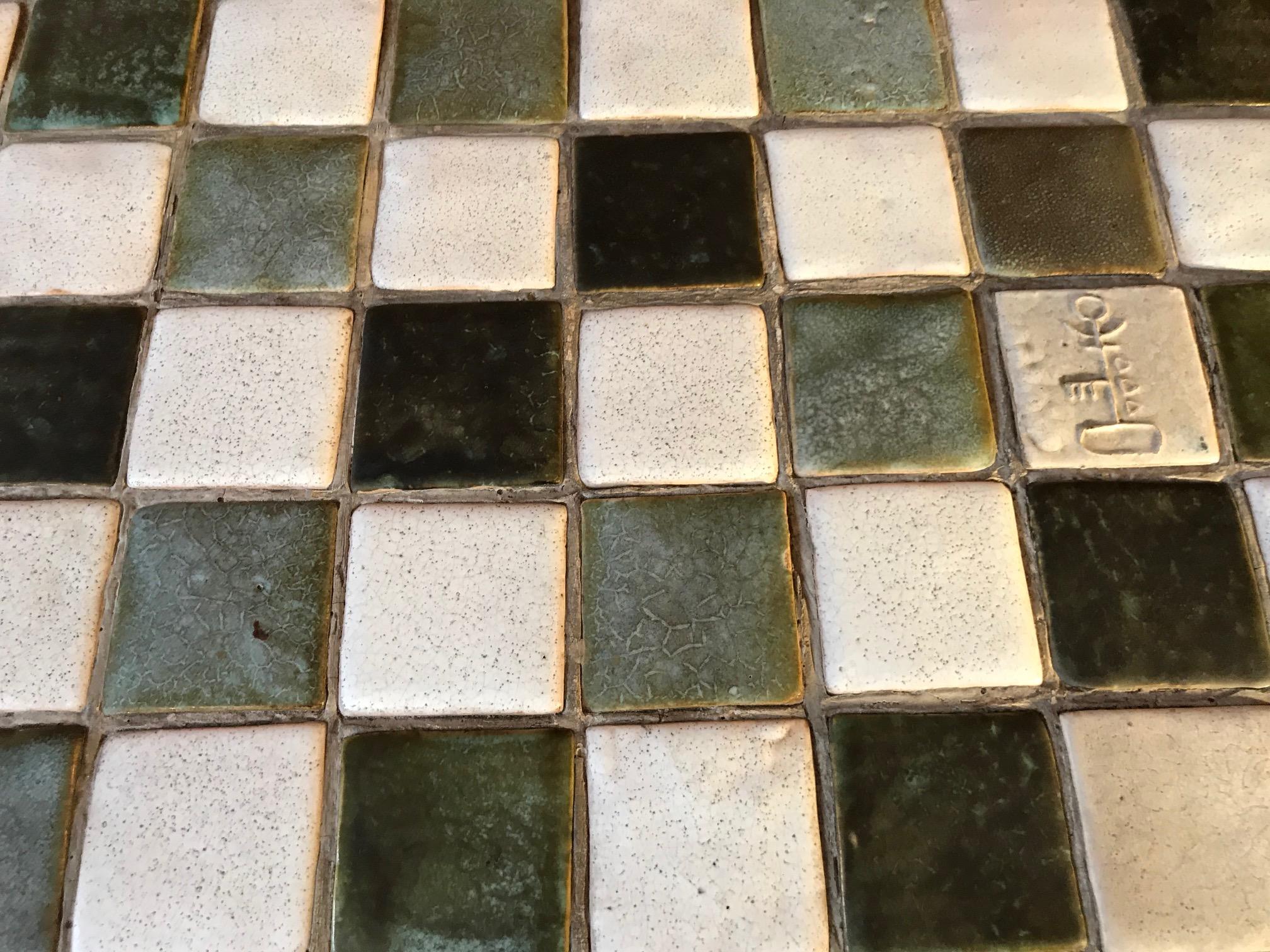 Checkers Board or Coffee Table by Les 2 Potiers at 1stDibs | checkers ...