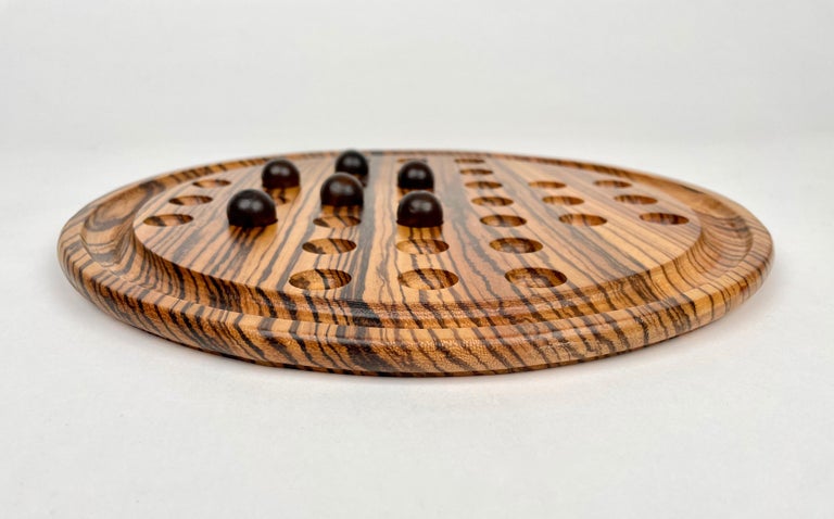Checkers Game "The Solitaire" in Wood by Artek, Italy, 1970s For Sale ...