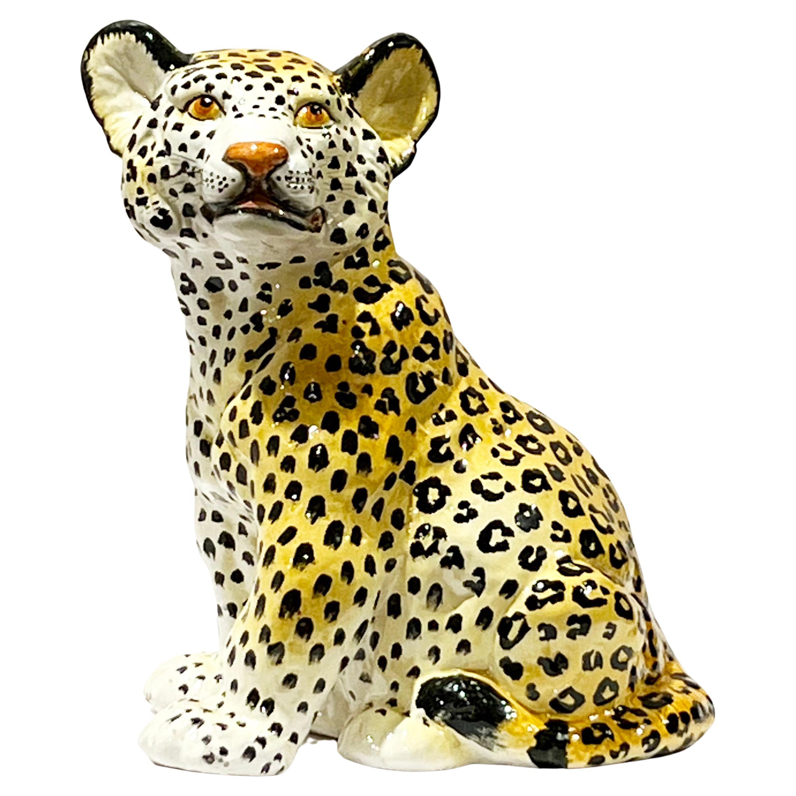 Cheetah Hollywood Regency Elegant Italy 1970s Mid Century Decorating ...