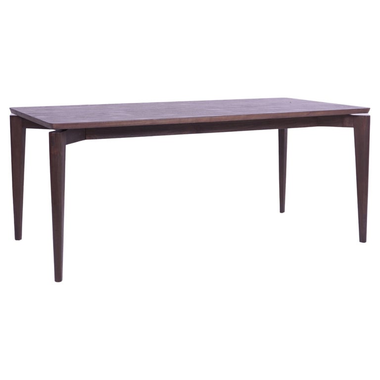 Chef's Table Teak Dining Table in a Walnut Finish For Sale at 1stDibs