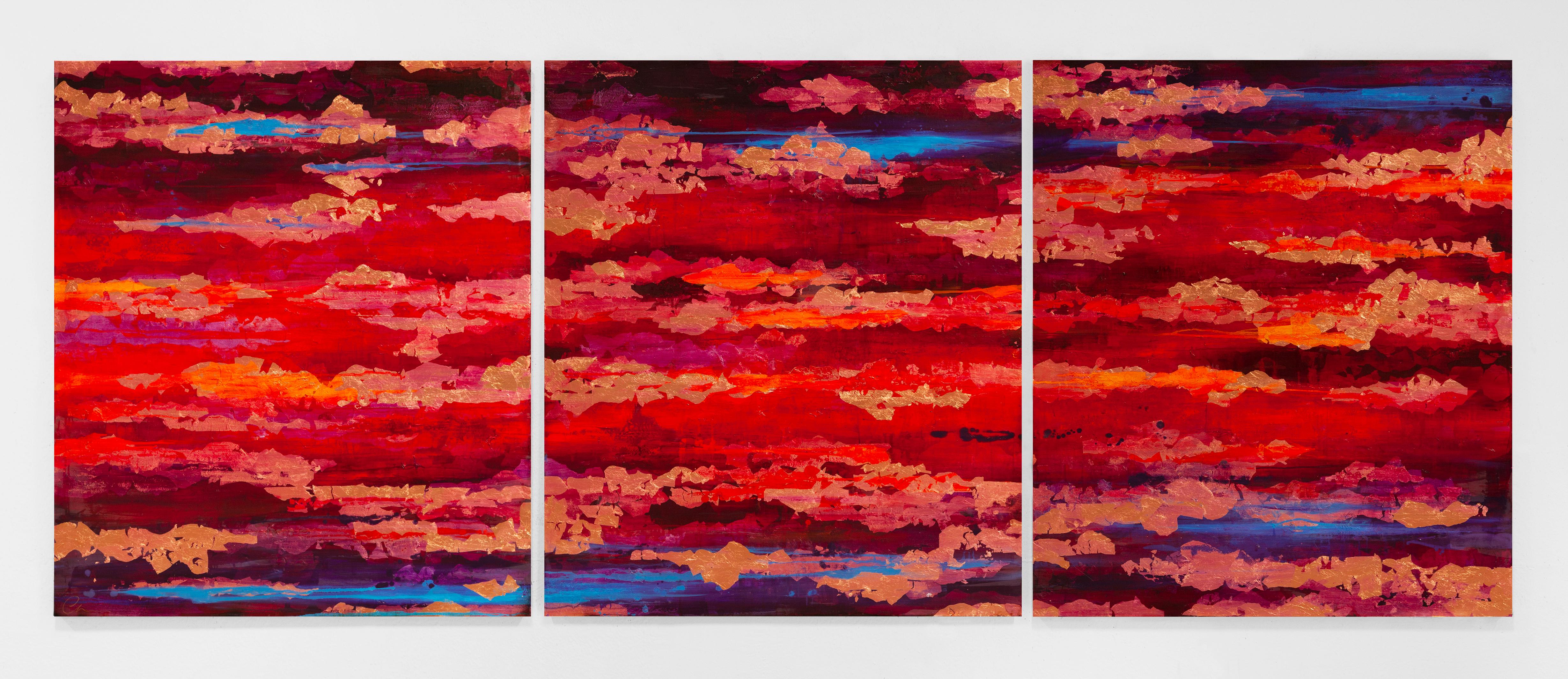 Art & Collectibles Paintings Red Hour Painting etna.com.pe