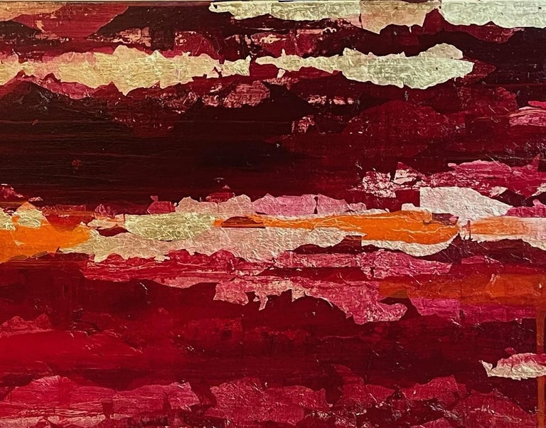 Chelsea Davine - Winter Dawn III - 21st Cent., Contemporary, Abstract ...