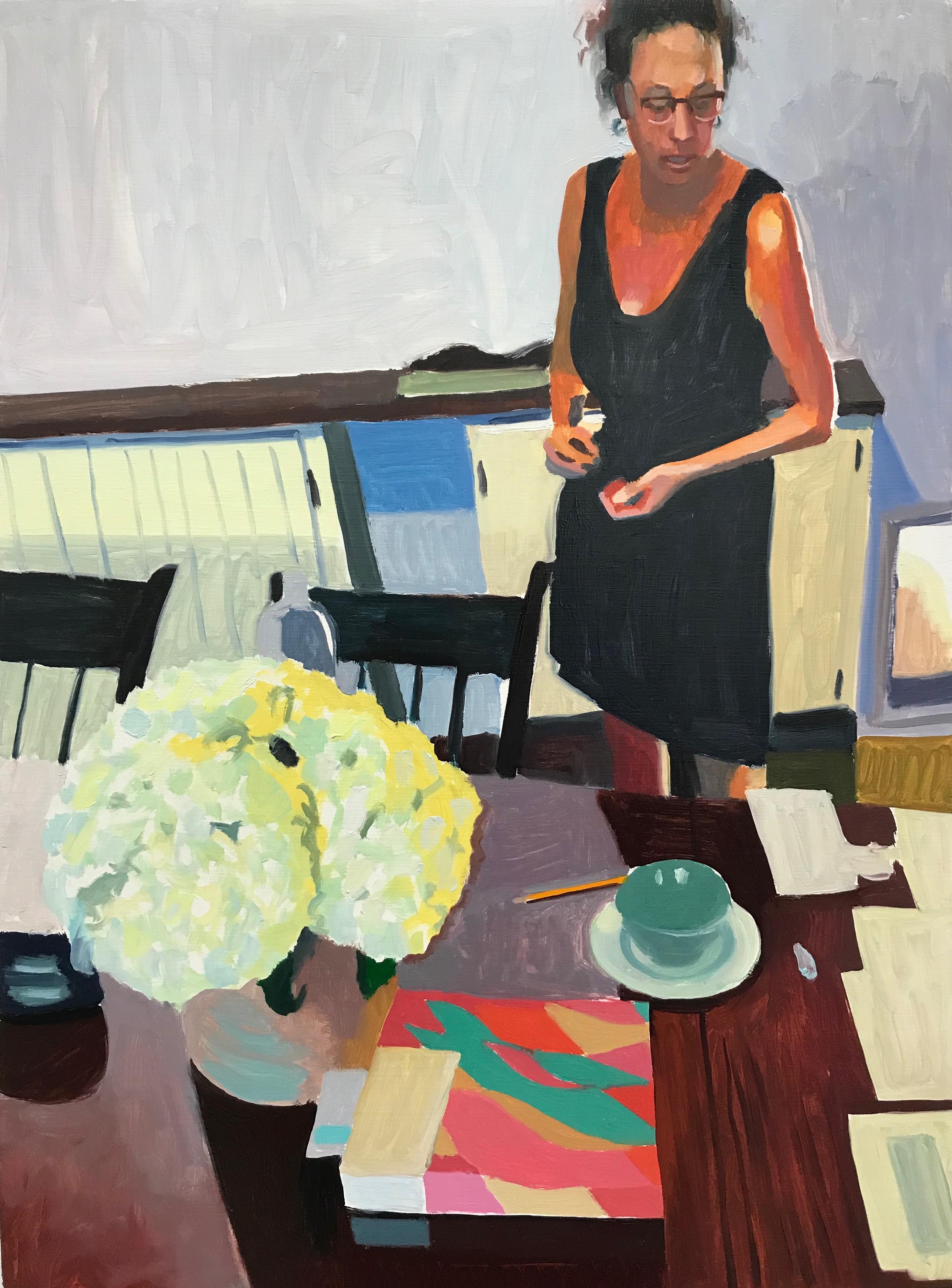 Chelsea Gibson - Carrie and Hydrangeas For Sale at 1stDibs | chelsea gibson