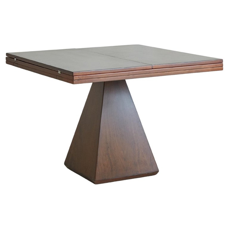 antique square extendable dining table