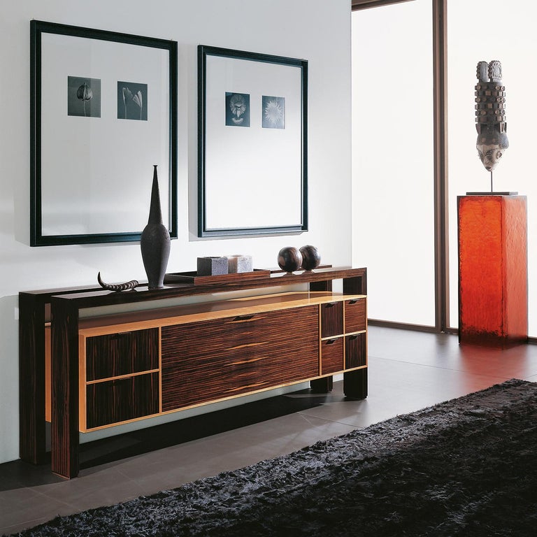 Cherry and Ebony Sideboard For Sale at 1stDibs