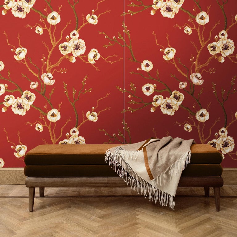 Cherry Tree Red Panel For Sale at 1stDibs
