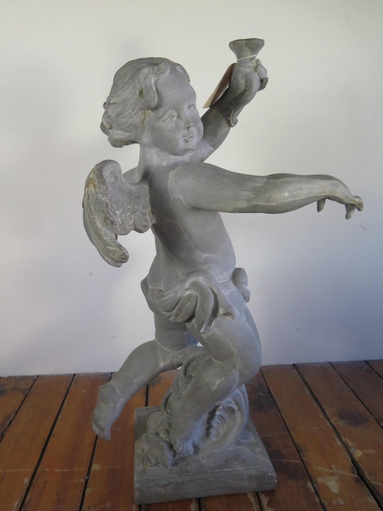 Cherub Statue For Sale at 1stDibs