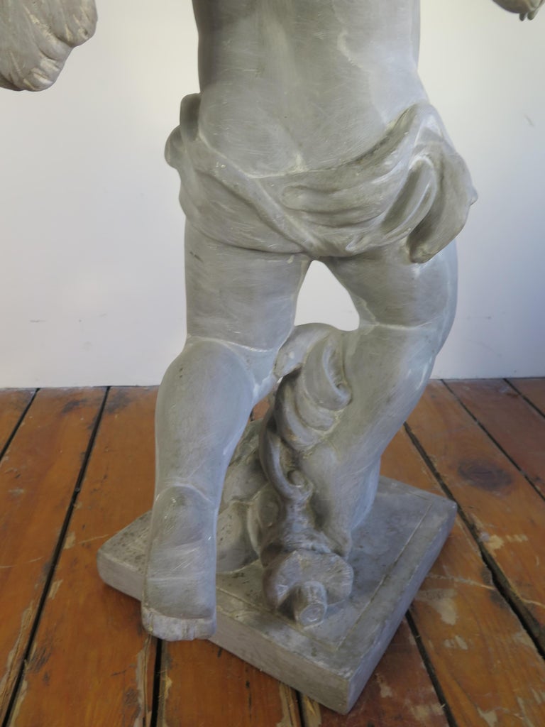 Cherub Statue For Sale at 1stDibs