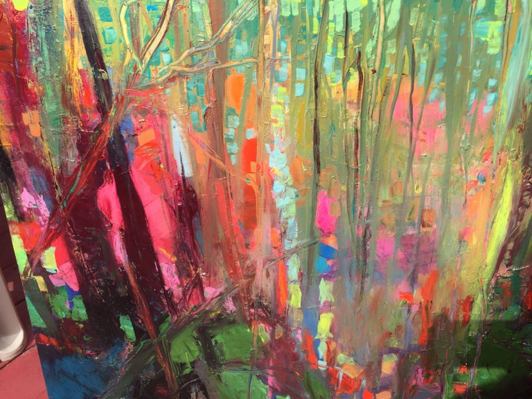 Cheryl Johnson - Passionate Secret Forest NÂ°SF2019008 Oil, Painting ...