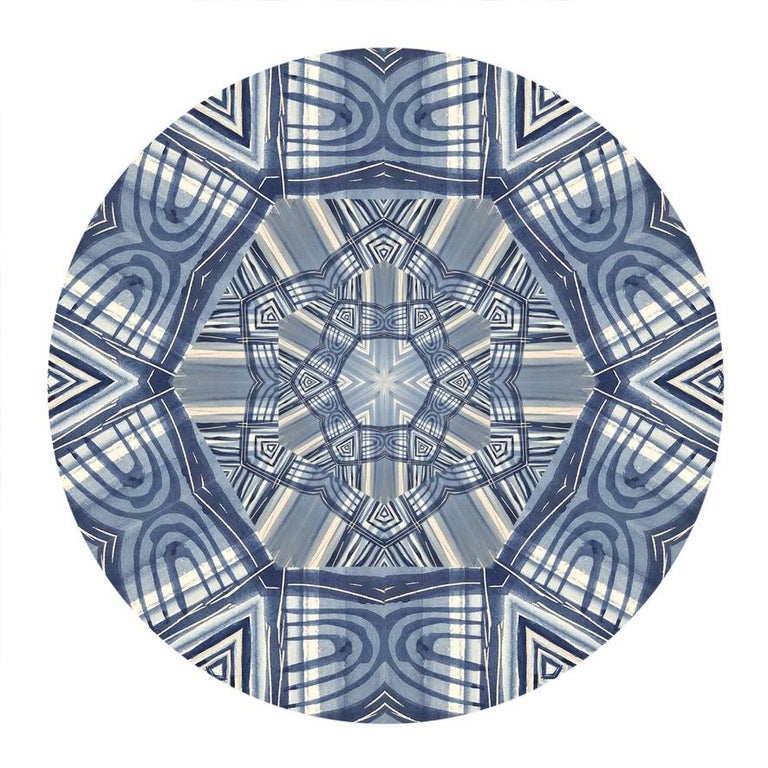 Cheryl R. Riley - Kaleidoscope: Imagination, Digital Art Print, Blue ...