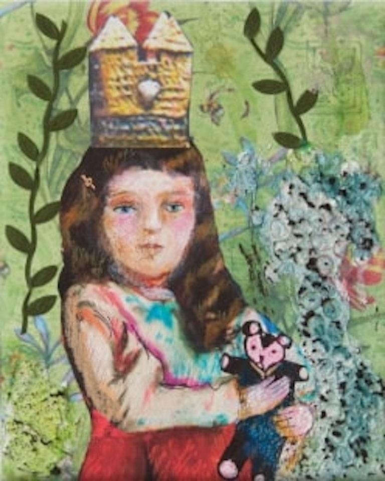 Cheryl Tall - Surrealist Mixed Media Artwork, "Isabelle" For Sale at ...