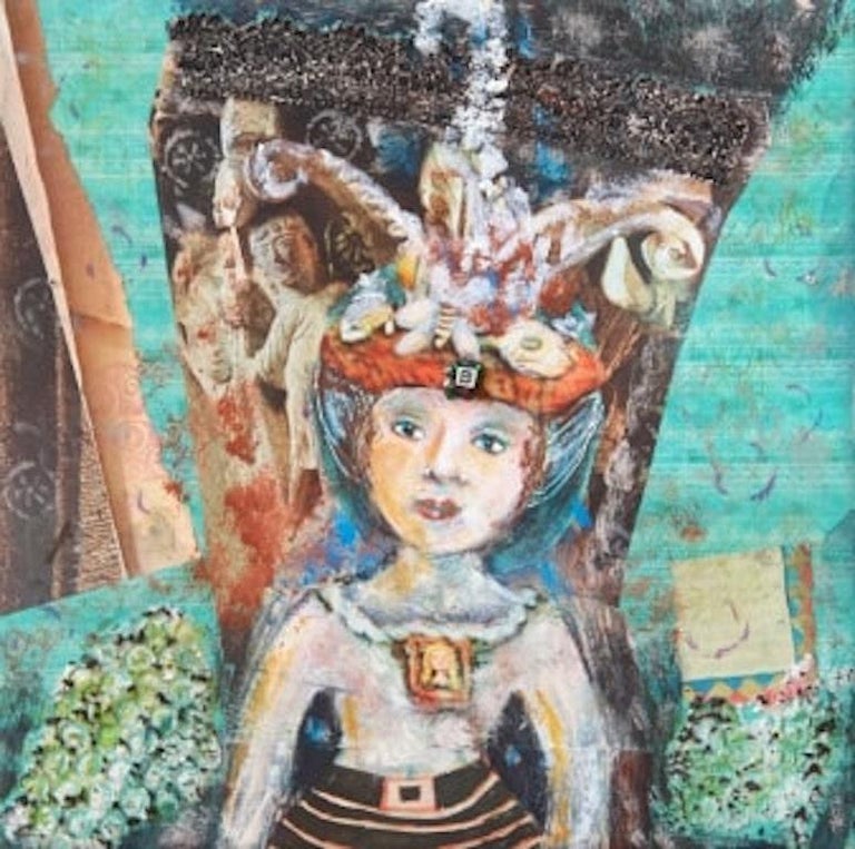 Cheryl Tall - Surrealist Painting, "Beatrice" For Sale at 1stDibs