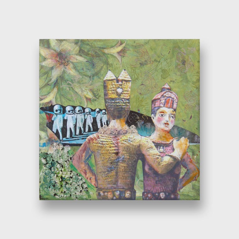 Cheryl Tall - Surrealist Mixed Media Artwork, "Dream of Flying" For ...