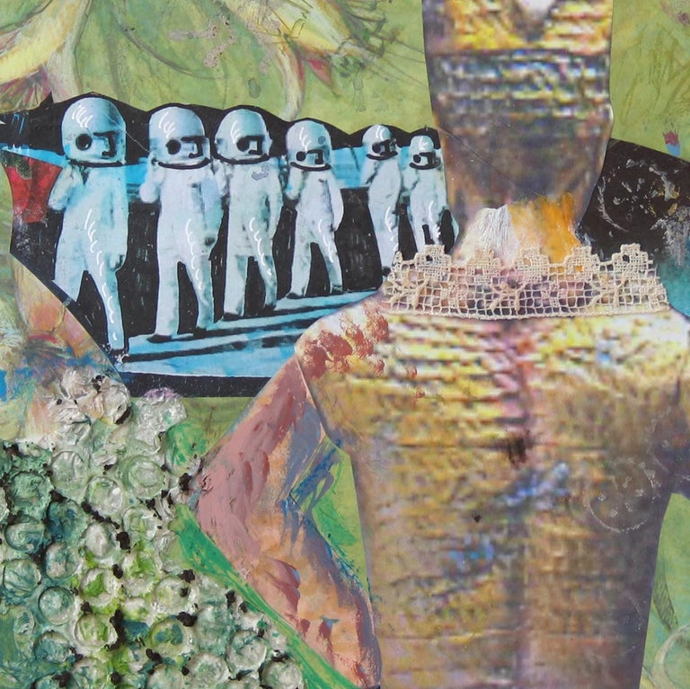 Cheryl Tall - Surrealist Mixed Media Artwork, "Dream of Flying" For ...