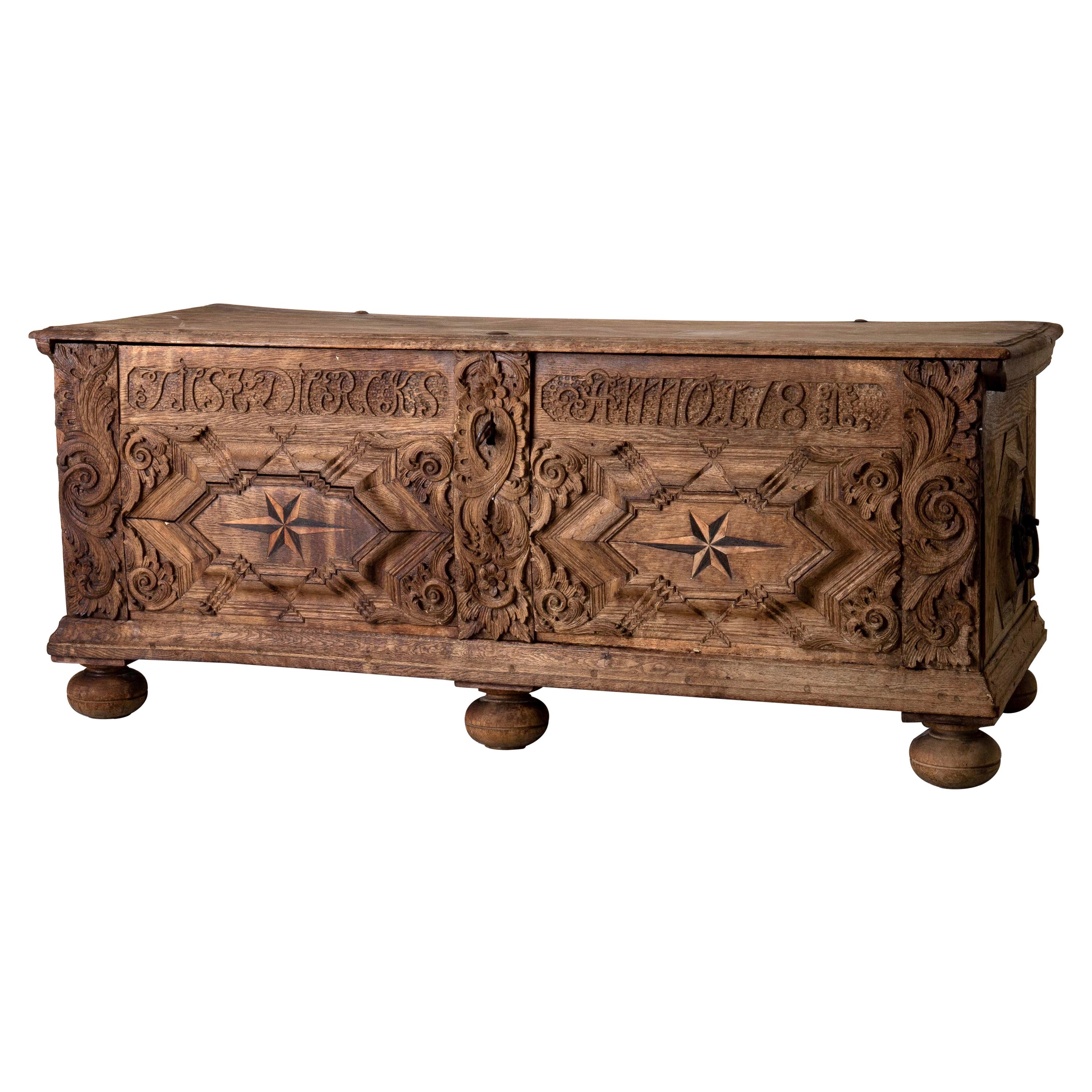Swedish Blanket Chests - 39 For Sale at 1stDibs | swedish trunk ...