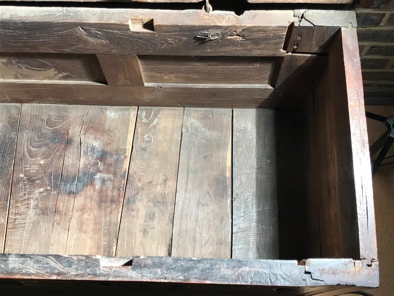 Chest, Coffer, 17 Century, German, Baroque, Oak, Marquetry, Inlay, 30 ...