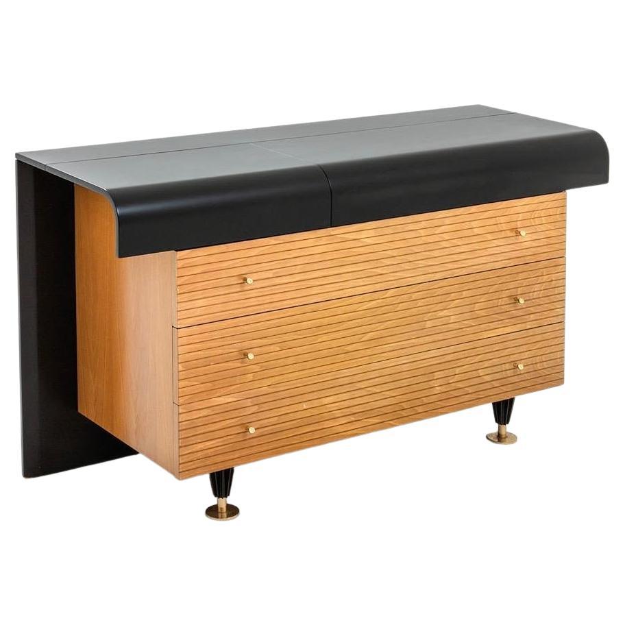 Chest of drawers, buffet, graphic sideboard by Pierre Cardin - 1980s ...