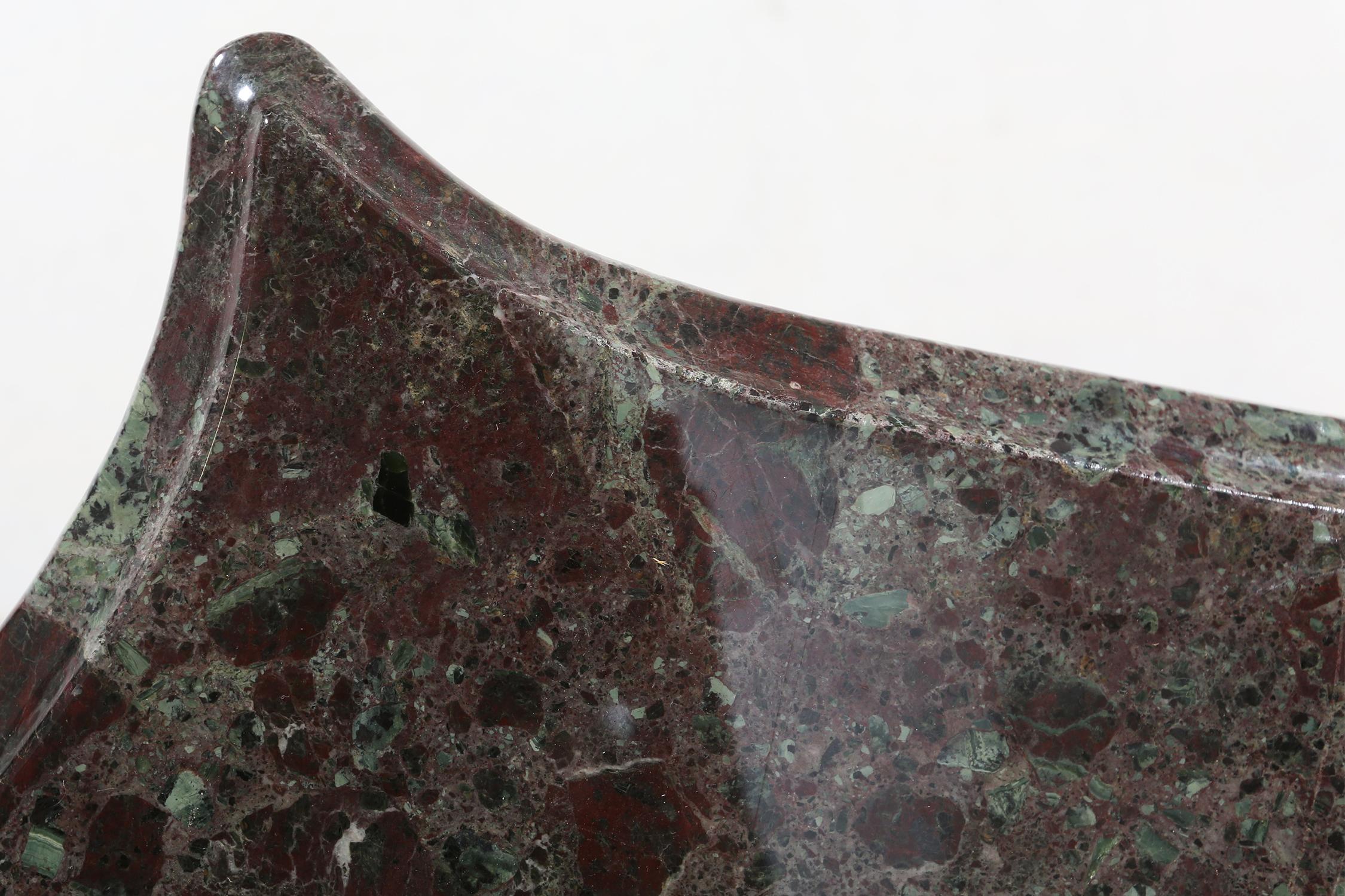 Chest of drawers in Antique style with wood marquetry and marble top ...