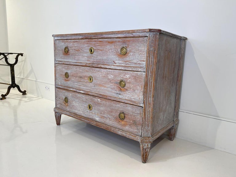 Chest, Swedish Commode with Beautiful Patina, 19th Century For Sale at ...