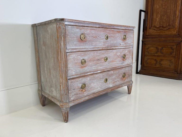 Chest, Swedish Commode with Beautiful Patina, 19th Century For Sale at ...
