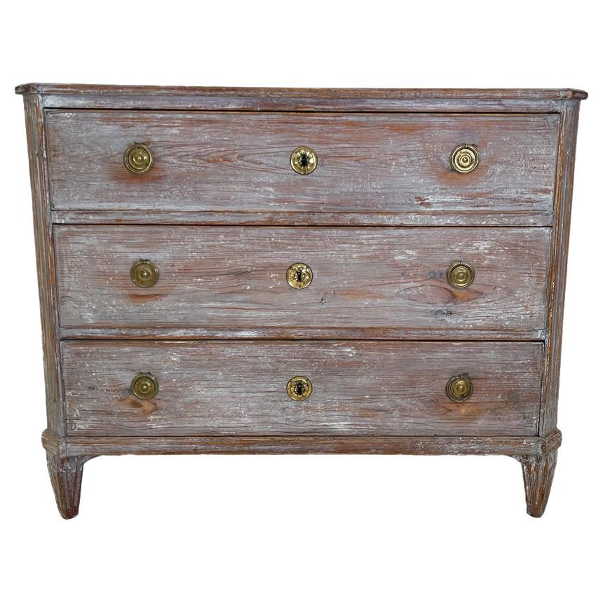 Chest, Swedish Commode with Beautiful Patina, 19th Century For Sale at ...