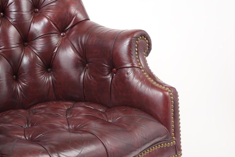 Chesterfield Office Chair at 1stDibs