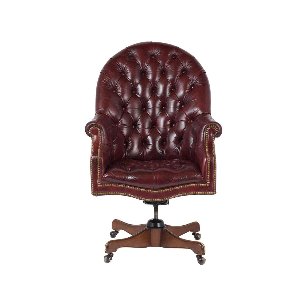 Chesterfield Office Chair at 1stDibs