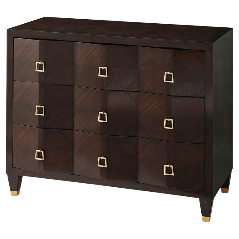 Chevron Modern Chest of Drawers For Sale at 1stDibs | chevron chest of ...