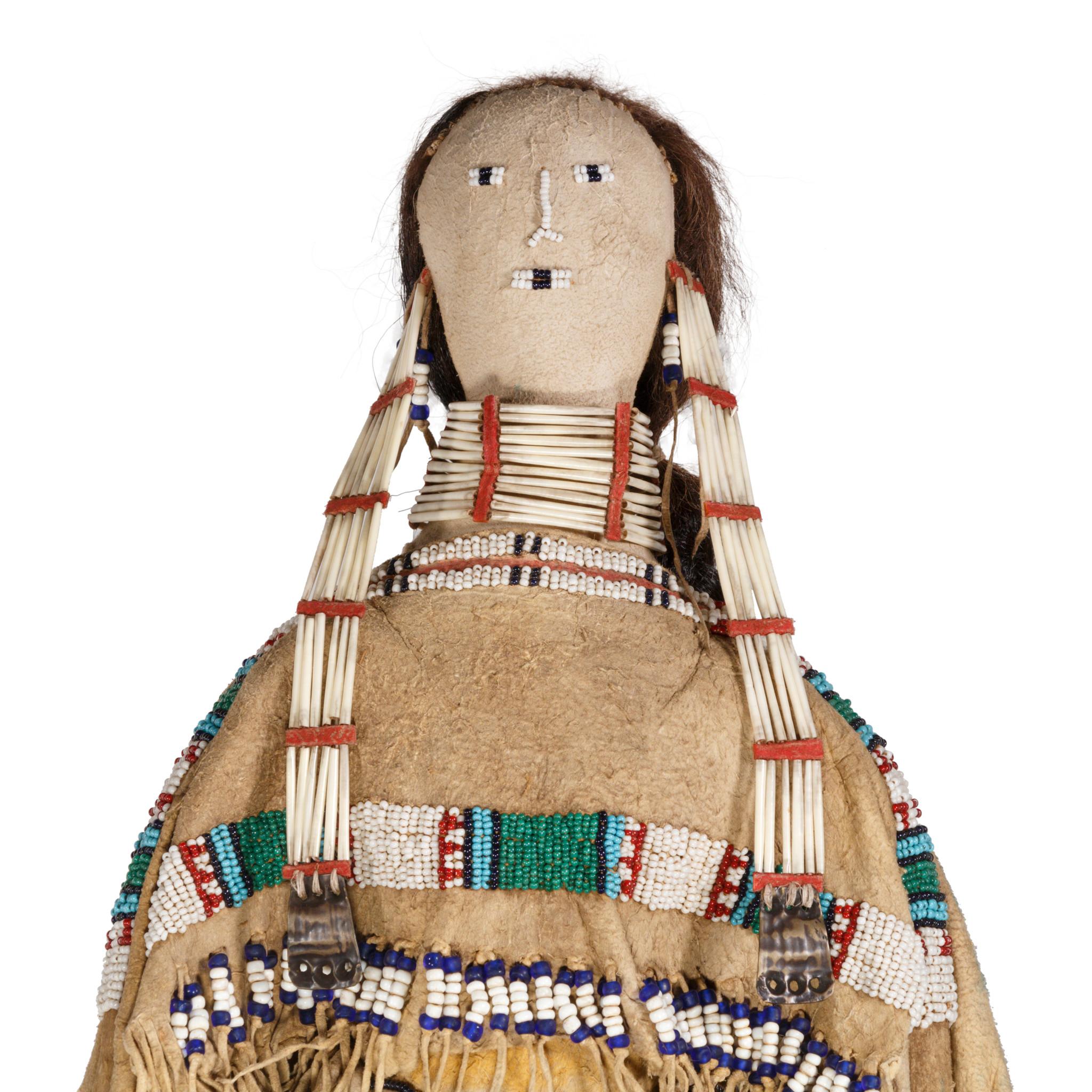 Native Cheyenne Princess Doll Sculpture For Sale at 1stDibs | indian ...