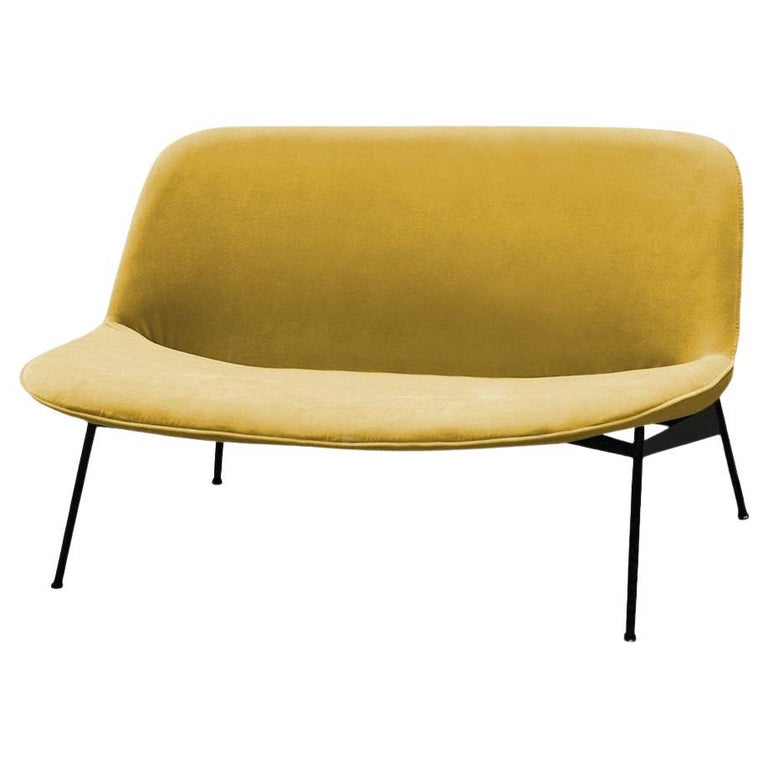 Chiado Sofa, Clean Corn, Large with Corn and Black For Sale at 1stDibs