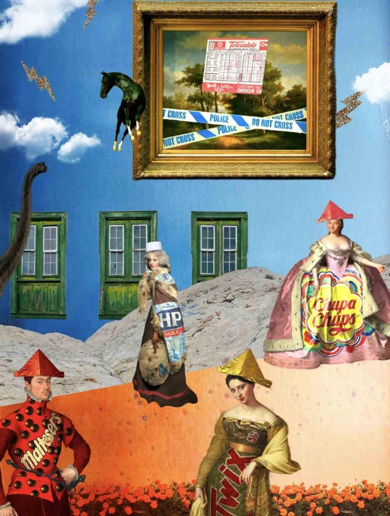 Chiara Santoro - Candy - Digital Collage by Chiara Santoro - 2023 For ...