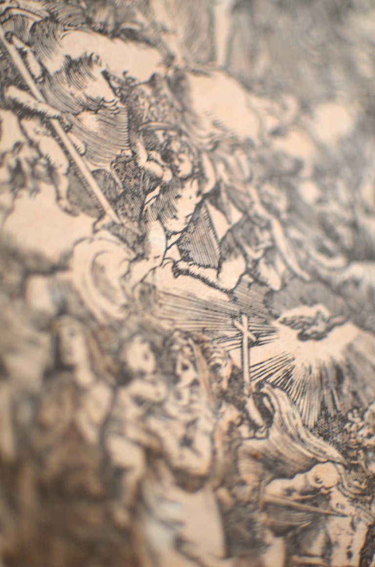 Chiaroscuro Woodcut Print of Triumph of the Christian Hero by Andrea ...